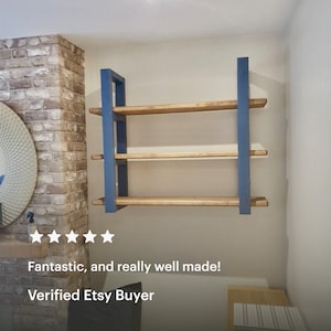 Wall Mount Box Frame Wooden Shelving / Storage Unit / Bookcase - Choice ...