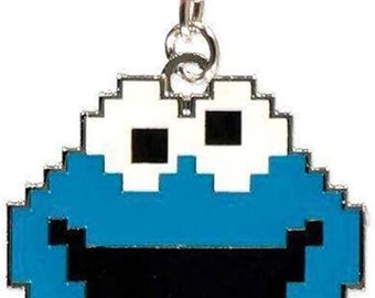 Cookie Monster Keychain - Etsy
