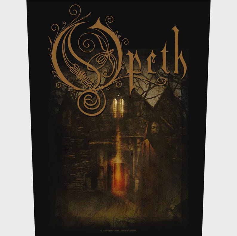 OPETH Official Sew-on XLG Back Patch / Jacket Embellishment Choice of 4 ...