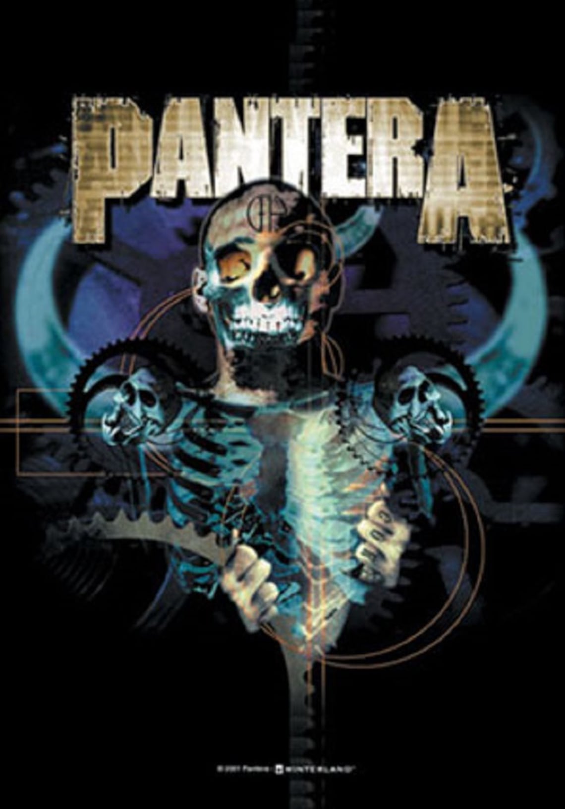 Brand New Pantera 'skeleton' Textile Poster / Flag - Etsy