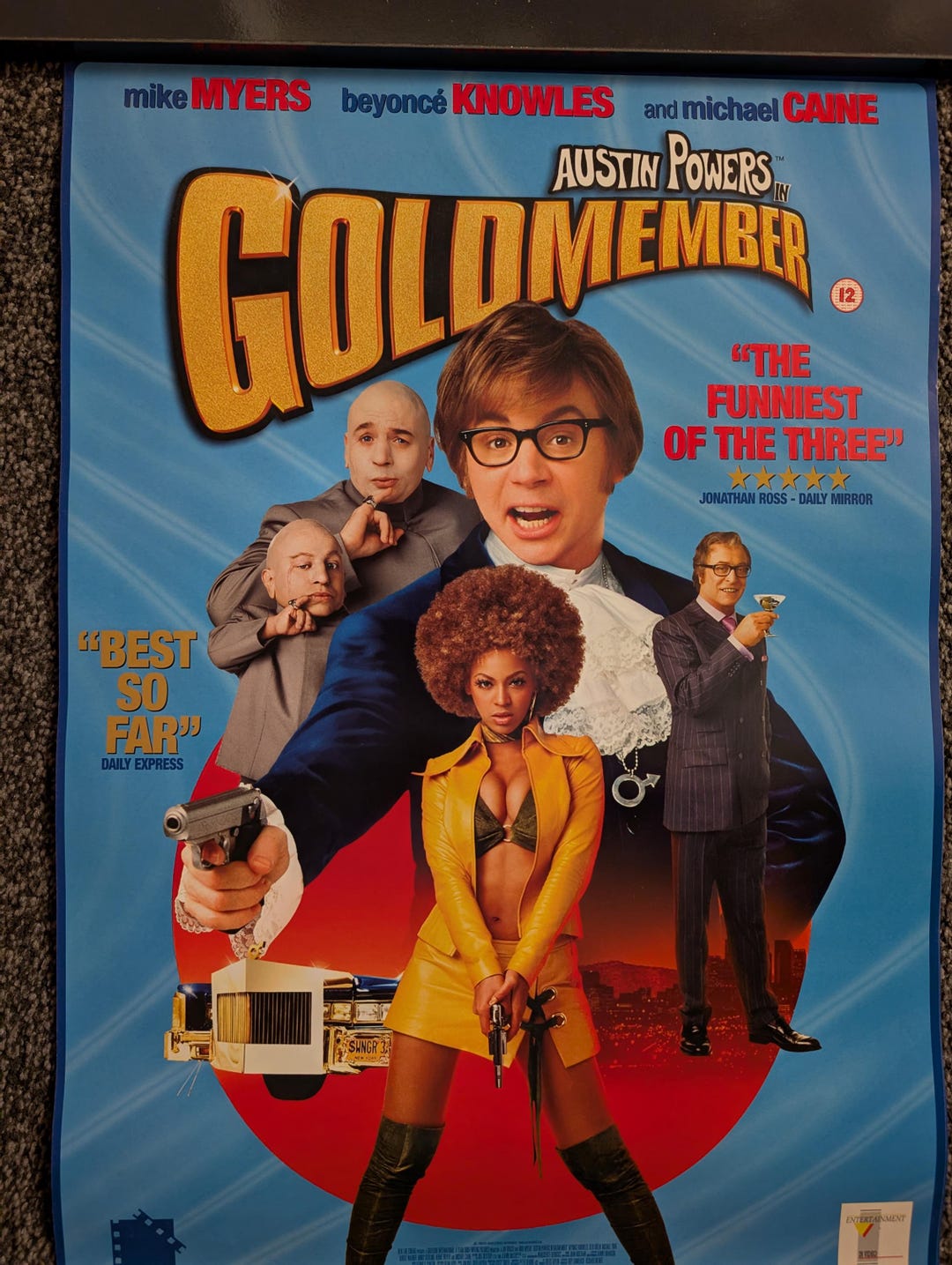 Vintage Poster - AUSTIN POWERS Original Promo - Etsy