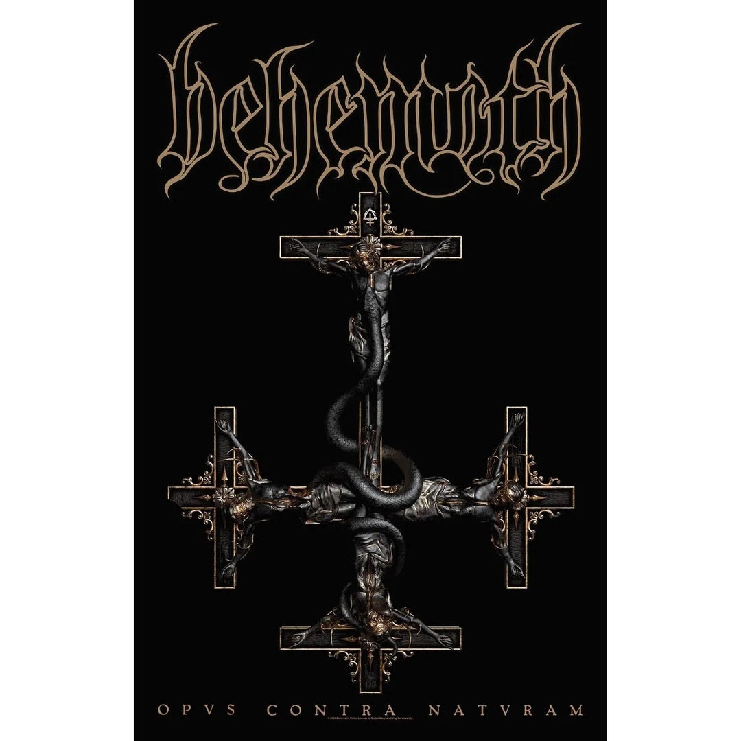 BEHEMOTH Premium Fabric Poster / Flag choice of 3 Designs official and ...
