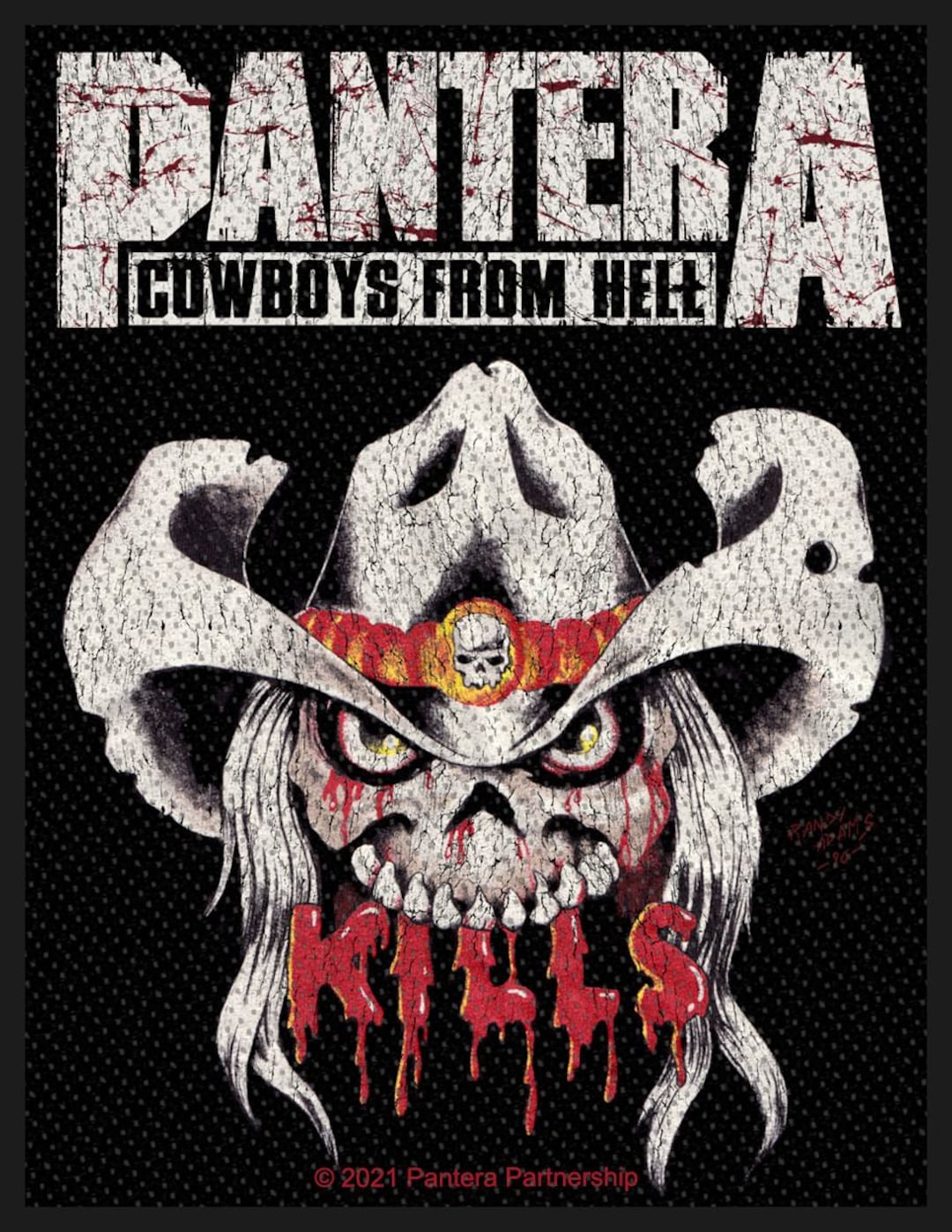 Pantera Cowboys From Hell Poster