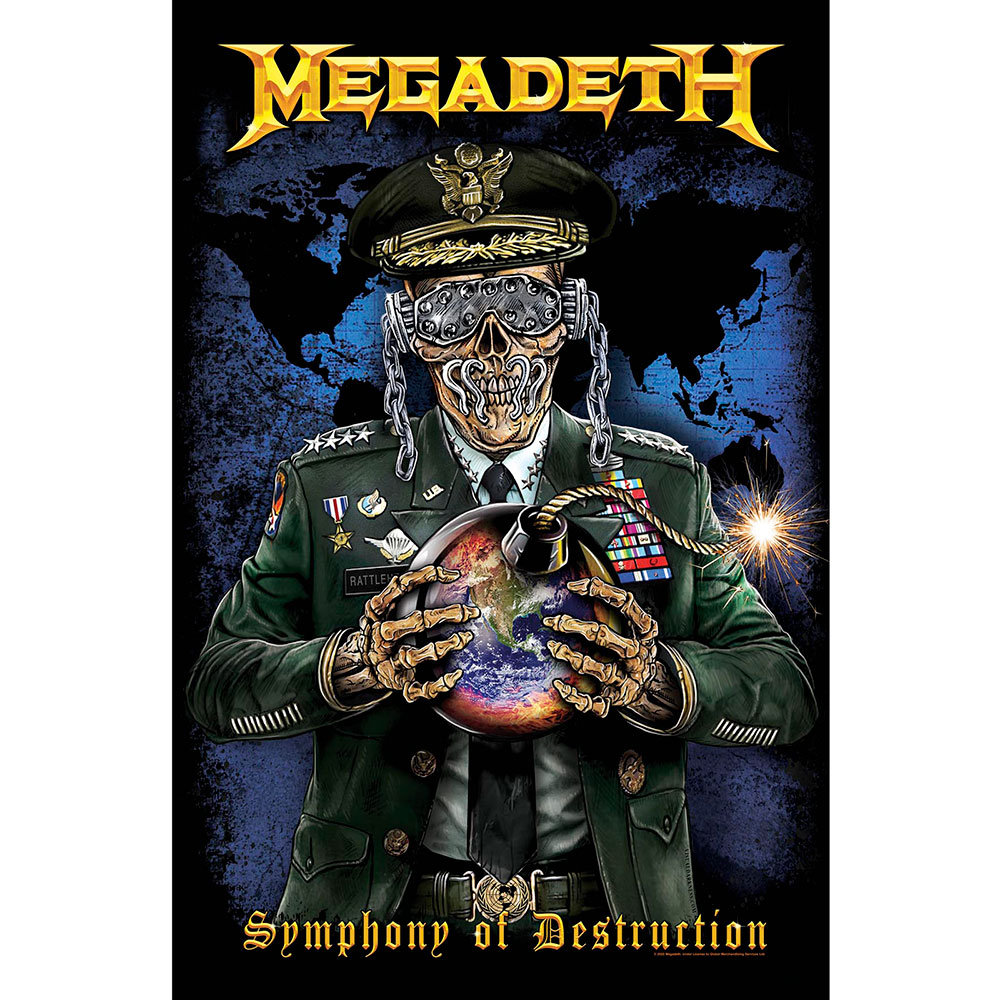 Megadeth Poster for sale | Only 4 left at -75%