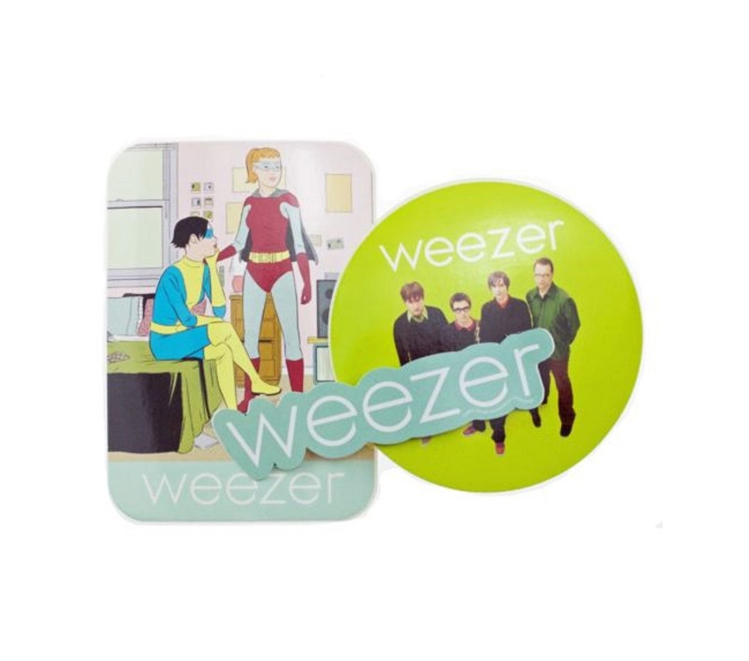 WEEZER Official Sticker Set - Etsy