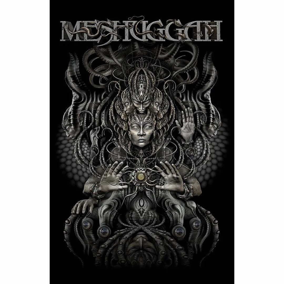 MESHUGGAH Fabric Poster Official 'deviance' - Etsy
