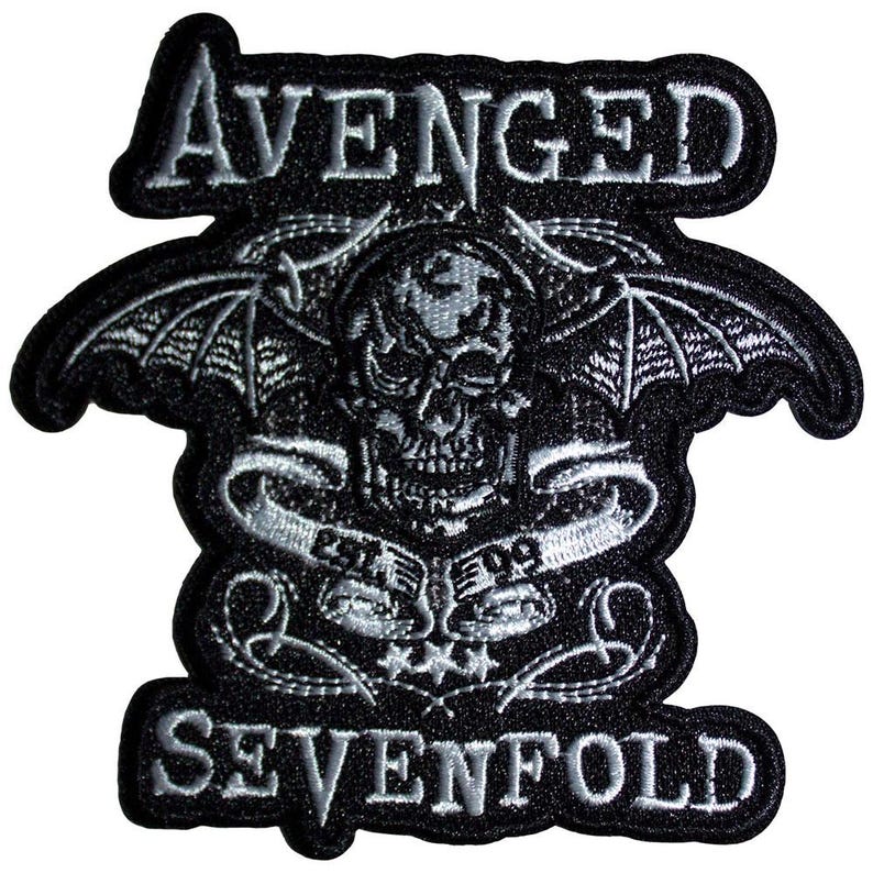 AVENGED SEVENFOLD Official Iron-on Patch / Jacket Embellishment Choice ...