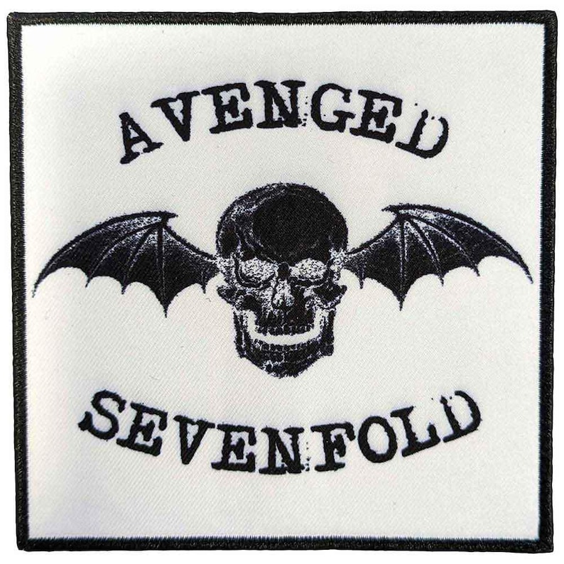 AVENGED SEVENFOLD Official Iron-on Patch / Jacket Embellishment Choice ...
