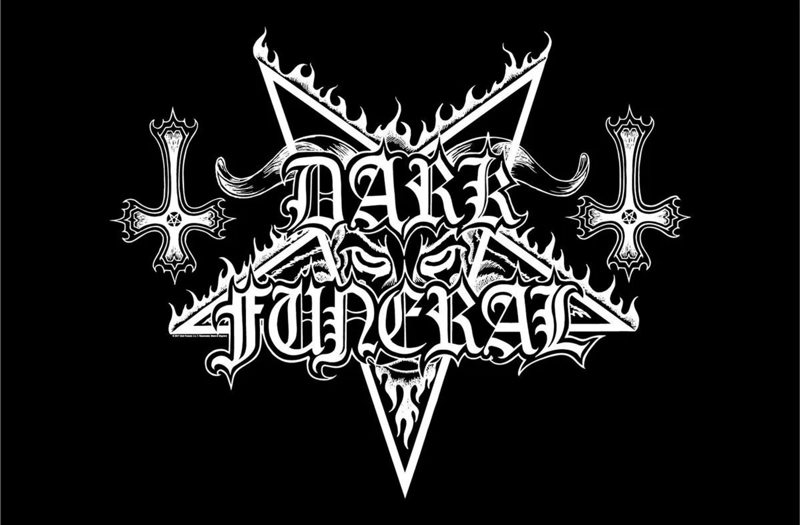 DARK FUNERAL Fabric Poster Official 'logo' - Etsy