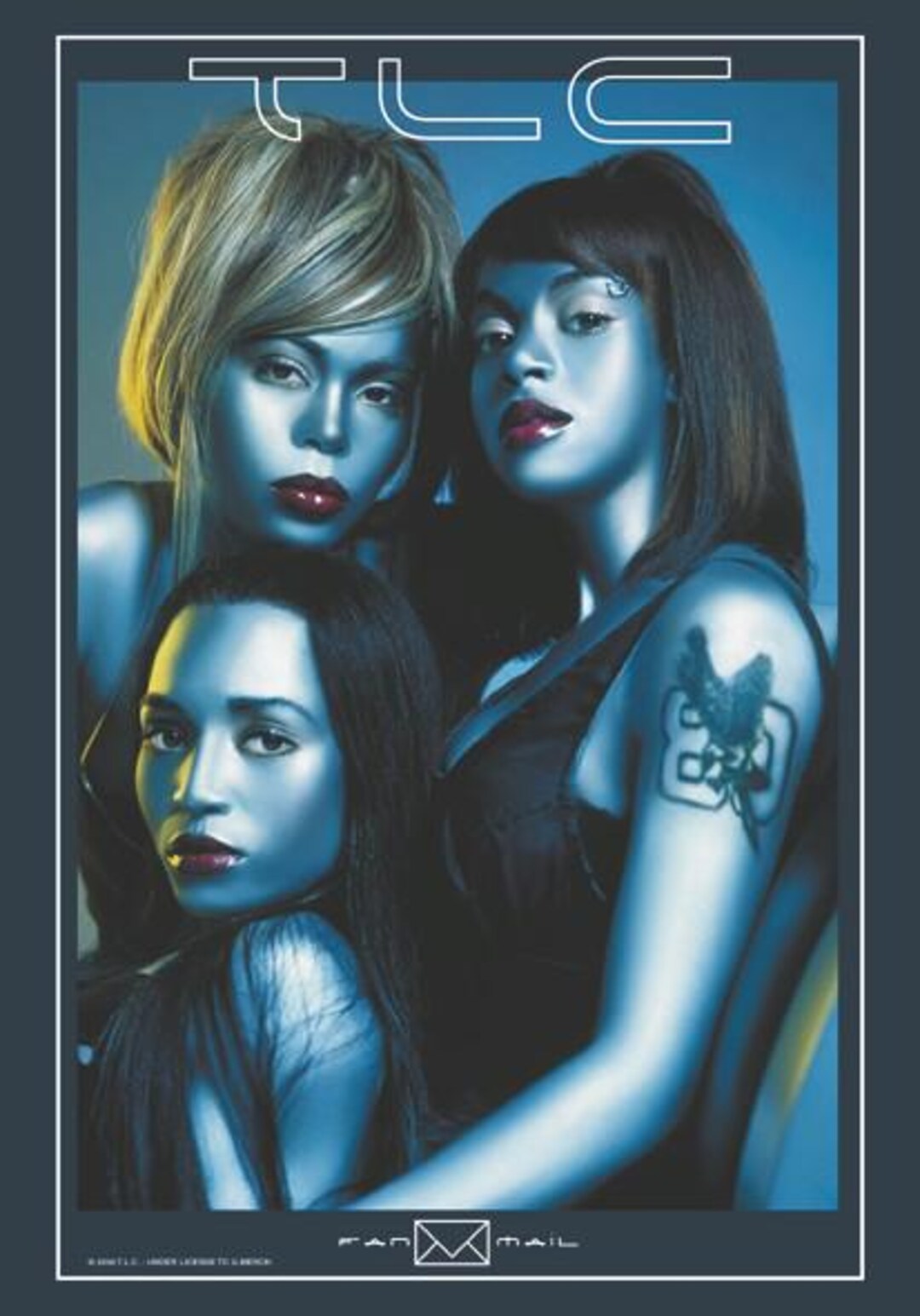 TLC Retro Fabric Poster - Etsy