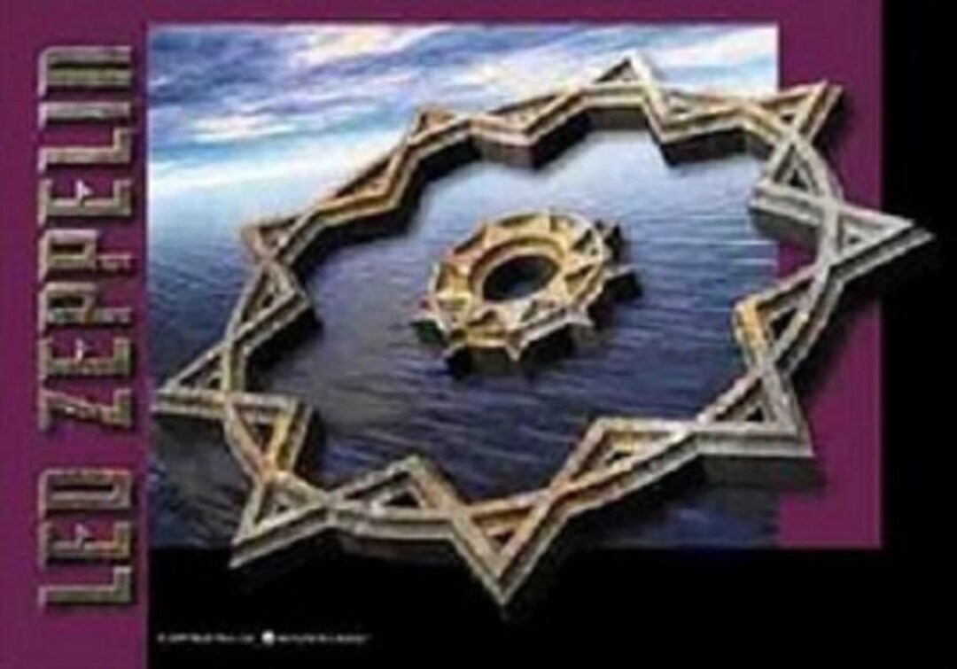 LED ZEPPELIN Official Fabric Poster - Etsy