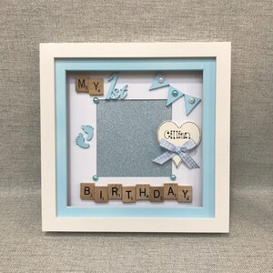 My 1st Birthday Photo Frame - Babies Birthday Gift - First Birthday ...