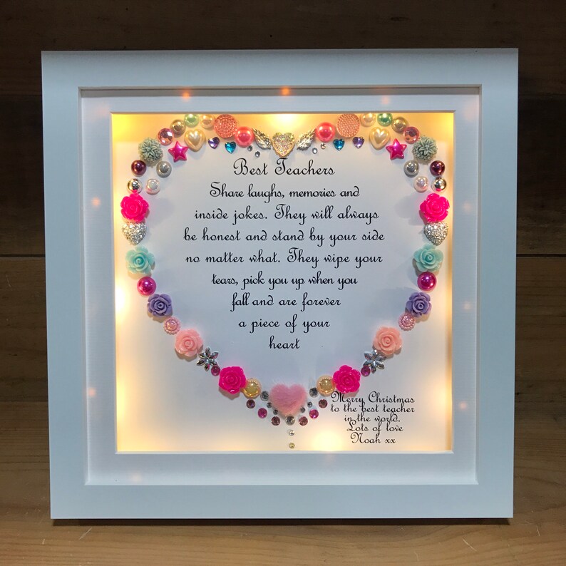 Customised Best Friends Box Frame - Personalised Gift for Friends ...