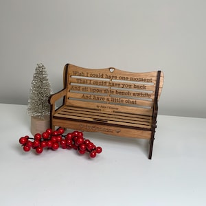 Memorial Bench | Customised Memorial Gift | Personalised Bereavement ...