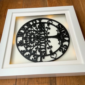 Tree of Life - Wedding Anniversary Gift - Tree of Life Frame - a ...