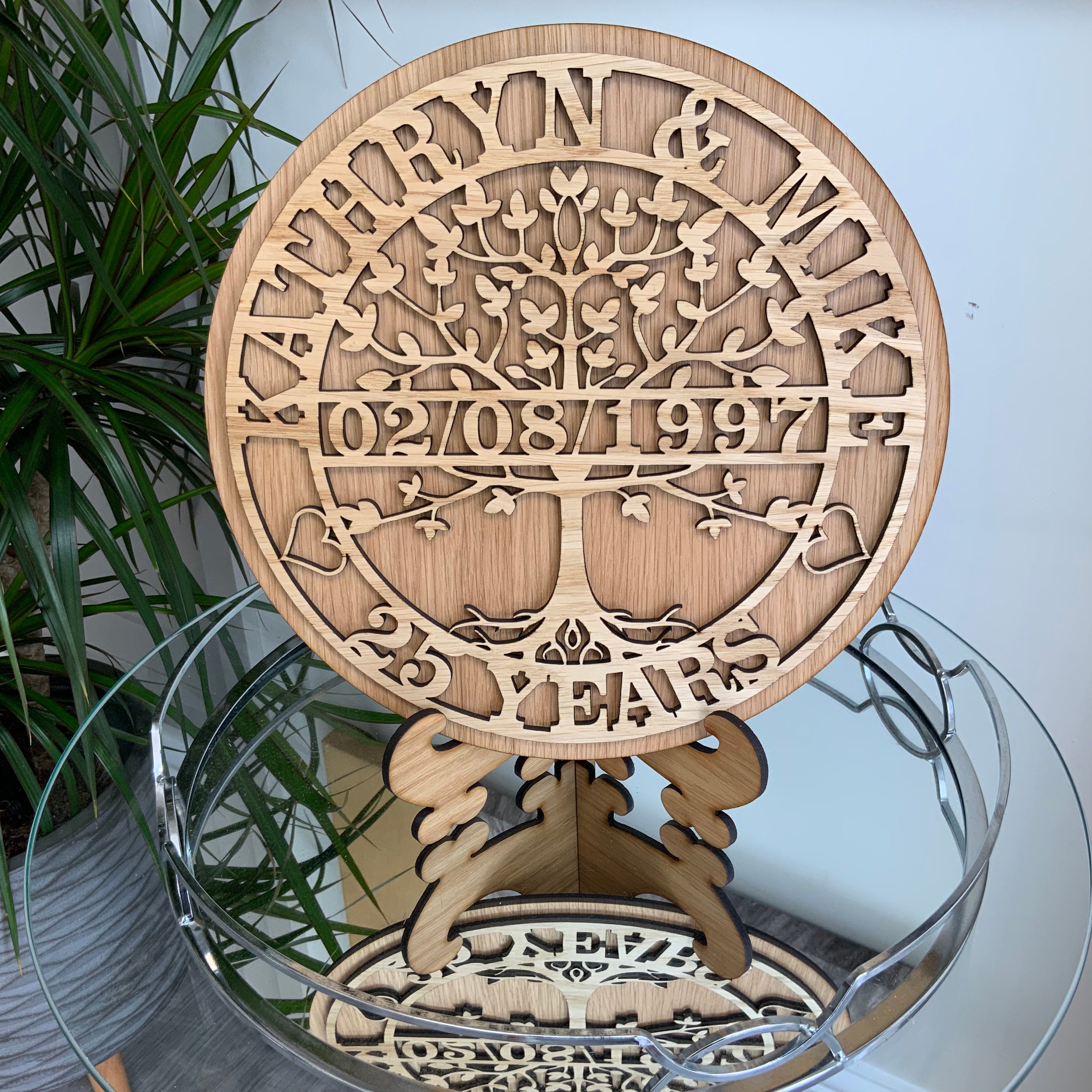Oak Tree of Life Wedding Anniversary Gift Tree of Life - Etsy