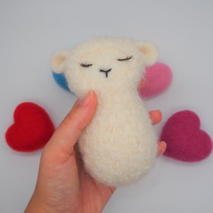 Felted Sheep Felted Photo Prop Photobooth Props Newborn - Etsy