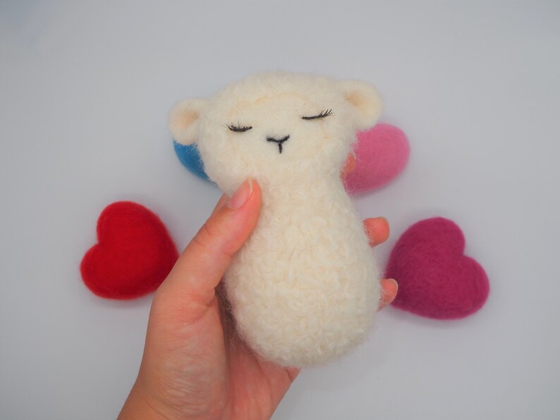 Felted Sheep Felted Photo Prop Photobooth Props Newborn - Etsy