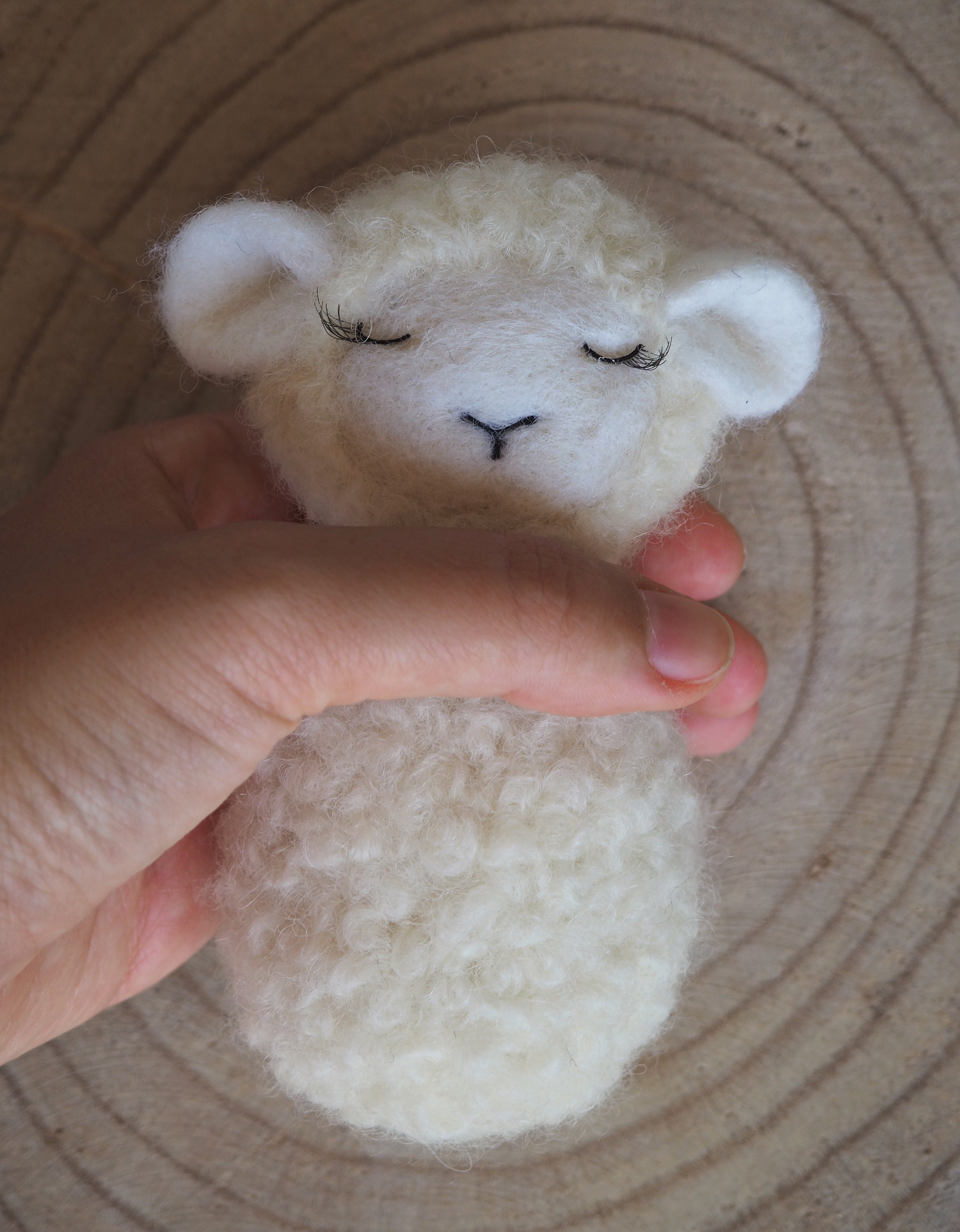 Felted Sheep Felted Photo Prop Photobooth Props Newborn | Etsy