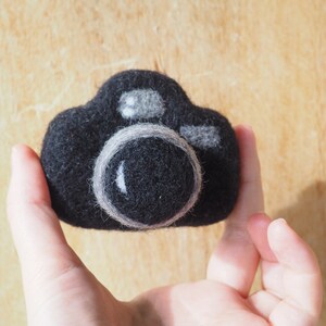 Camera Felted Prop Needle Felted Photo Atrezzo Felted - Etsy