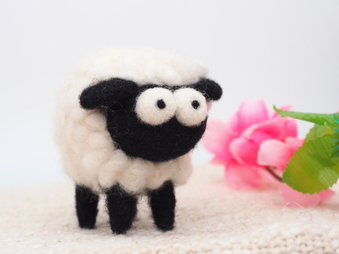 Sheep Doll, Valais Blacknose Sheep, Miniature Lamb, Cute Black White ...