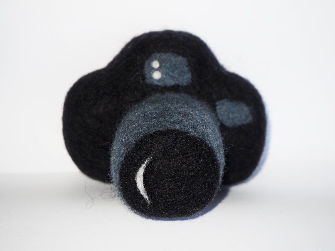 Camera Felted Prop Needle Felted Photo Atrezzo Felted | Etsy