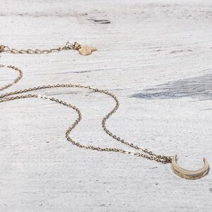 Multilayer Necklace Set in Gold | 3 Necklaces - Half Moon Necklace ...