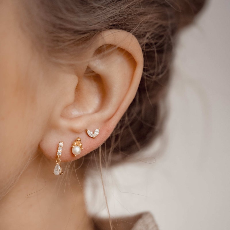 Stud Earrings Set - Etsy