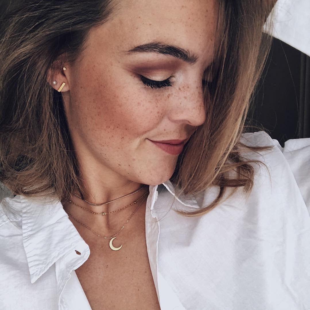Delicate Choker Set Gold Plated 2 Minimalist Delicate | Etsy