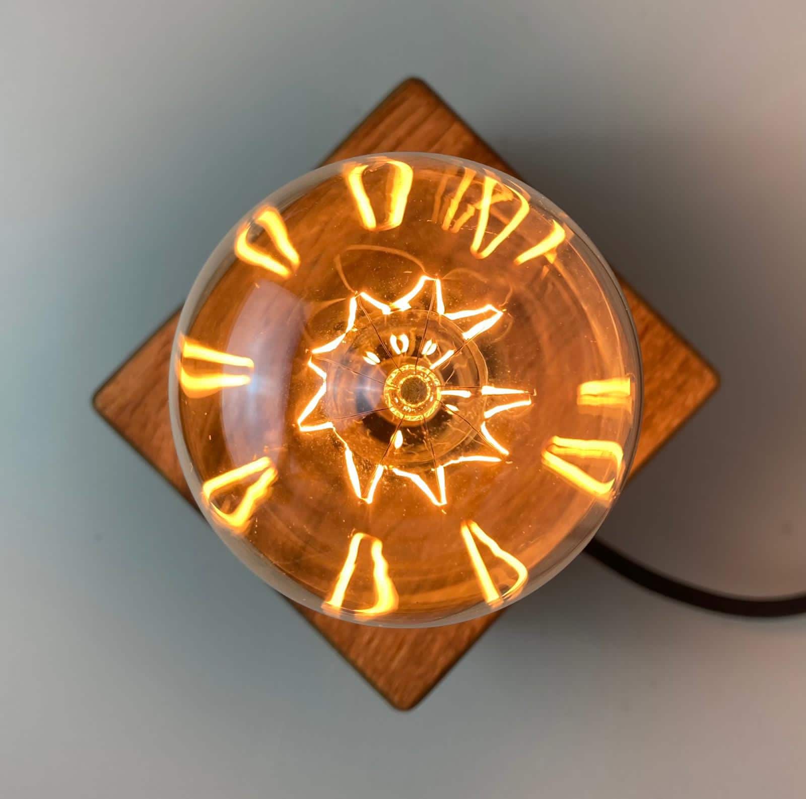 Small Cube Lamp Base for E27 Bulbs - Etsy