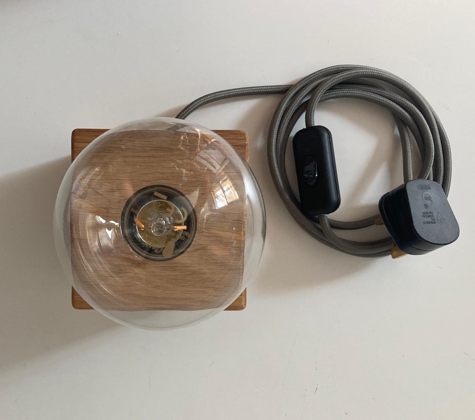Small Cube Lamp Base for E27 Bulbs - Etsy