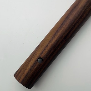 Wall Mounted Walnut Dowel Light - Etsy