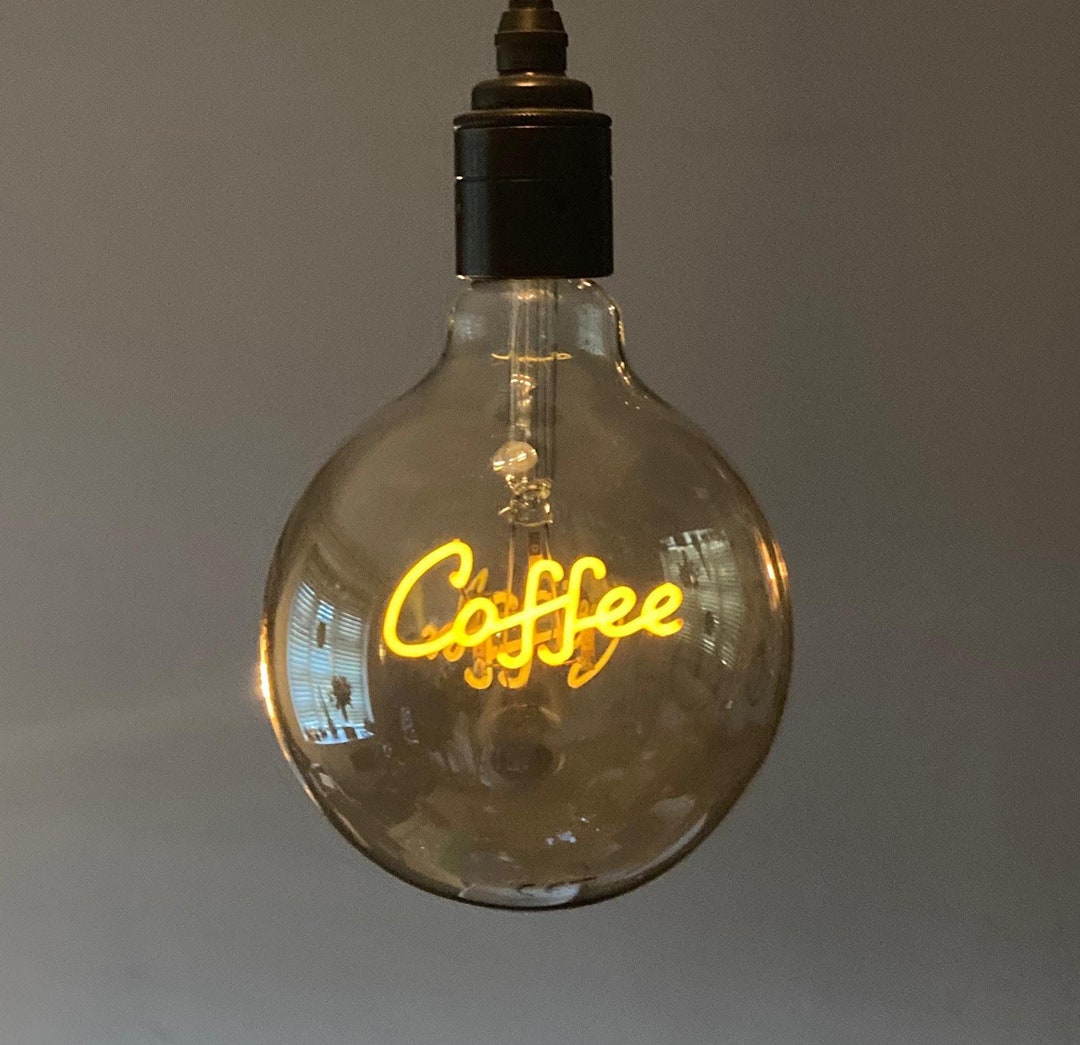 COFFEE BULB E27 Light Bulb Down Application for Lamps and Pendent ...