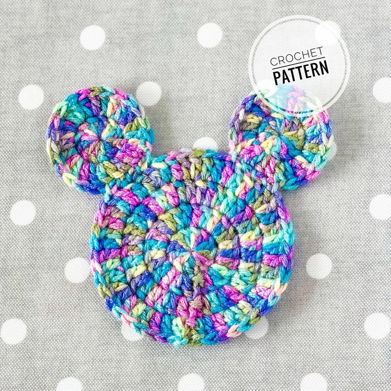 Mickey Mouse Granny Square - Etsy