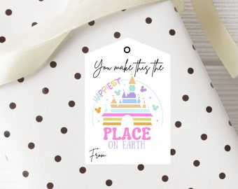 Disney Cast Member Thank You Tag, Pixie Dust Tag, Pixie Dust Gift Tag ...