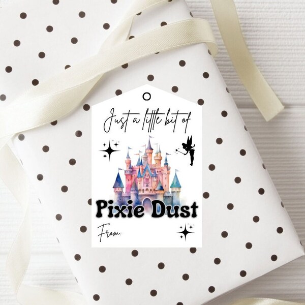 Editable Pixie Dust Tags, Printable Cruise Pixie Dust Tag, Printable ...