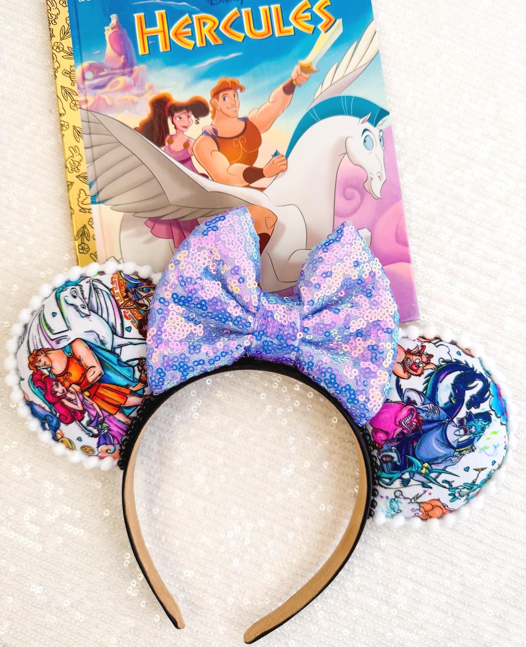 Disney Hercules Ears Headband Accessory Park Outfit Themed Vacation ...