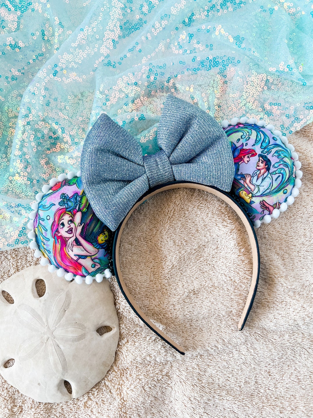 Little Mermaid Ears, Mickey Ears, Disney Ears, Ariel Ears - Etsy