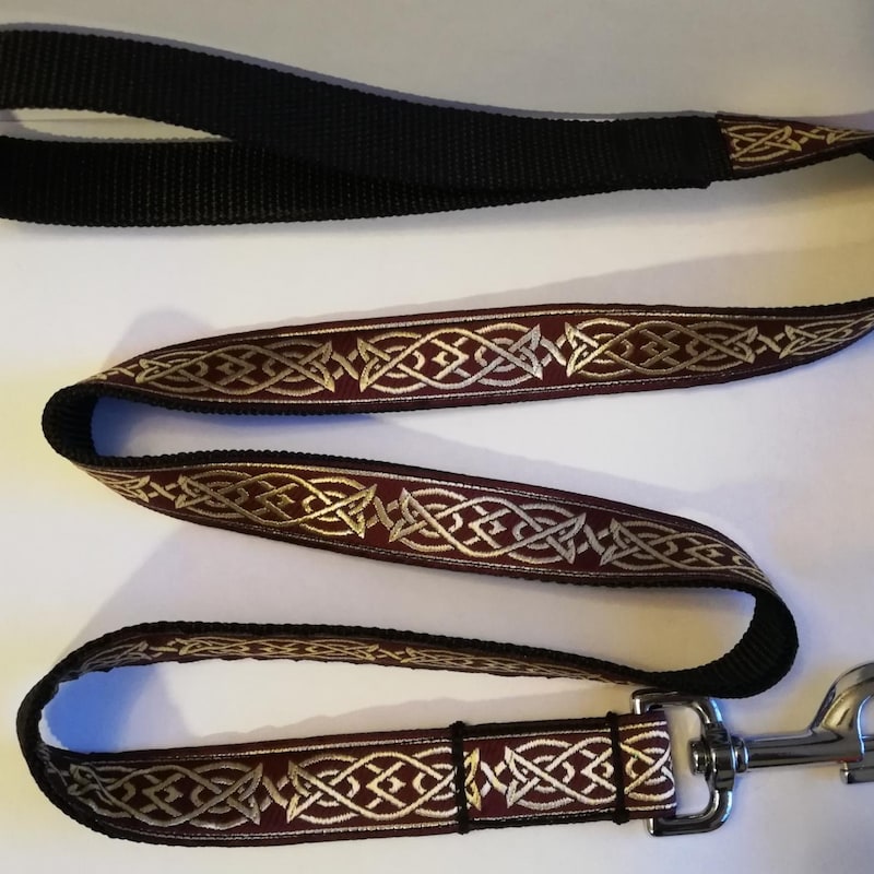 Dog Leash Brocade - Etsy UK