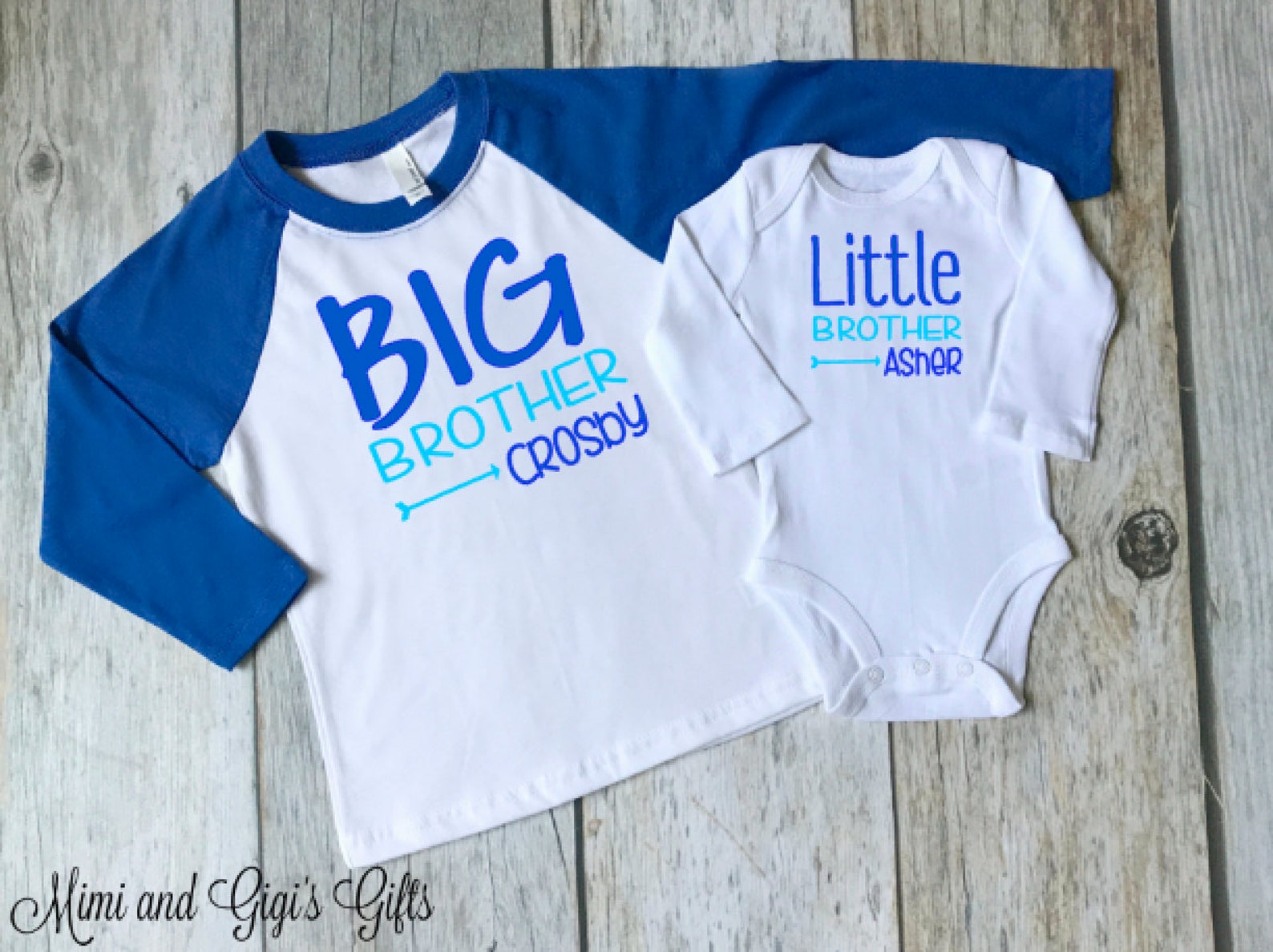 Matching brother shirts big brother little brother coming | Etsy