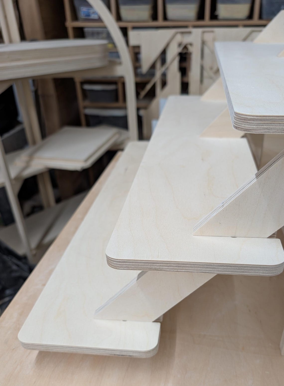 Craft Show Display Vendor Display Three-tiered Shelf System With ...