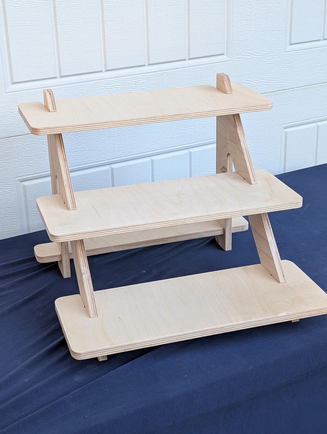 Craft Market Display Collapsible Three-tiered Display Shelf - Etsy