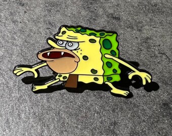 Spongebob Lapel Pin - Etsy