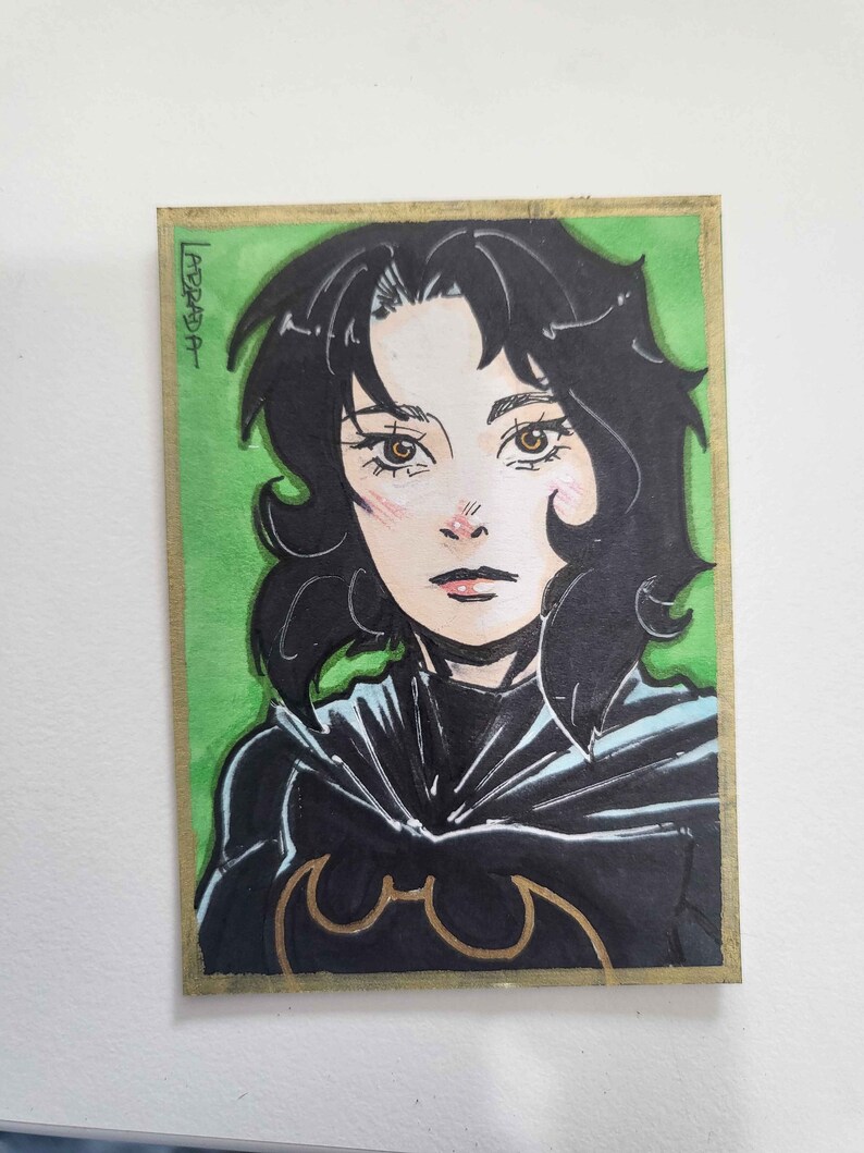 Original Art Commission Artist Sketch Card - Etsy