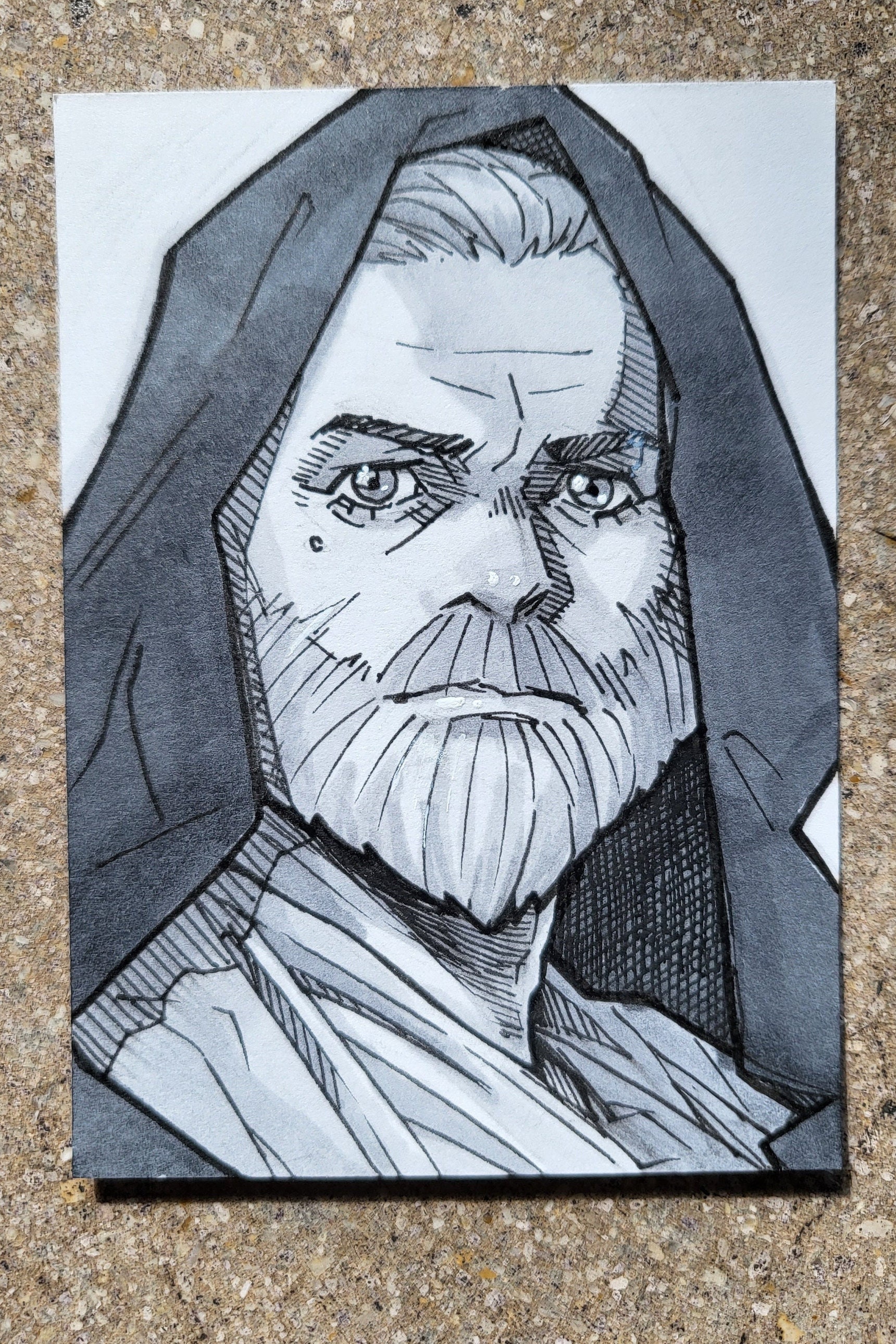 Original Art Commission Artist Sketch Card - Etsy