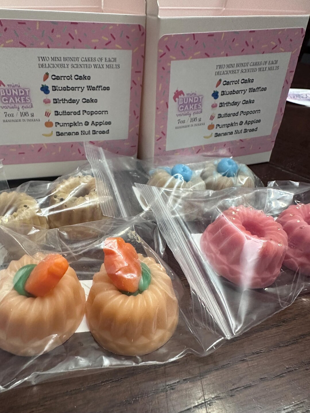 Variety Mini Bundt Cakes 5 Scent Box - Etsy