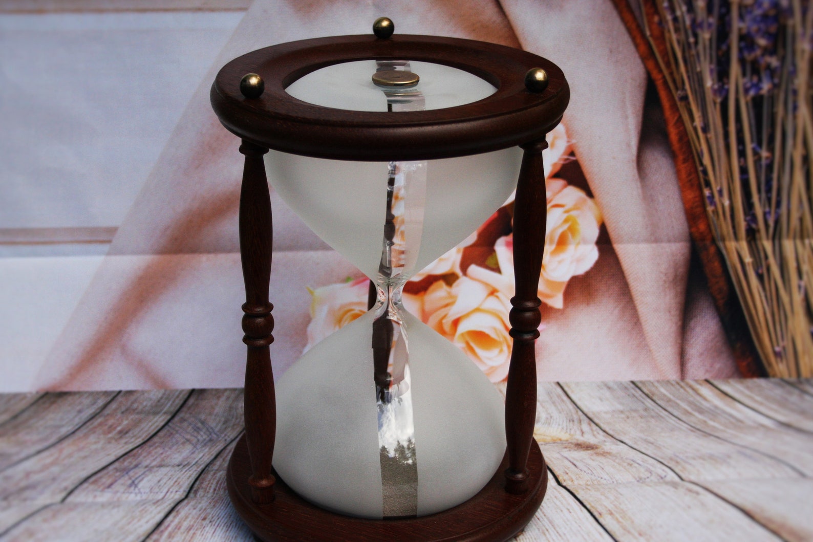Cremation Urn Hourglass,european Hand-blown Glass. - Etsy