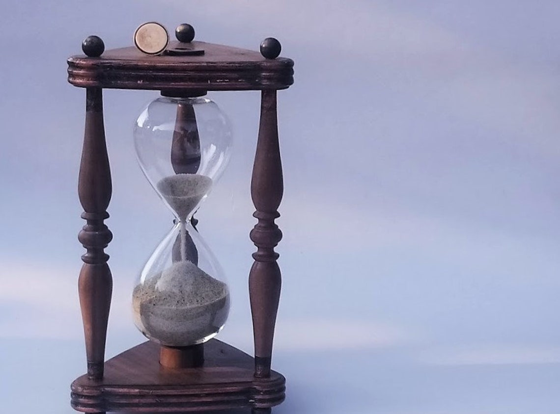 Triangular Hourglass,wedding ,unity, Personalized,vintage Hourglass ...