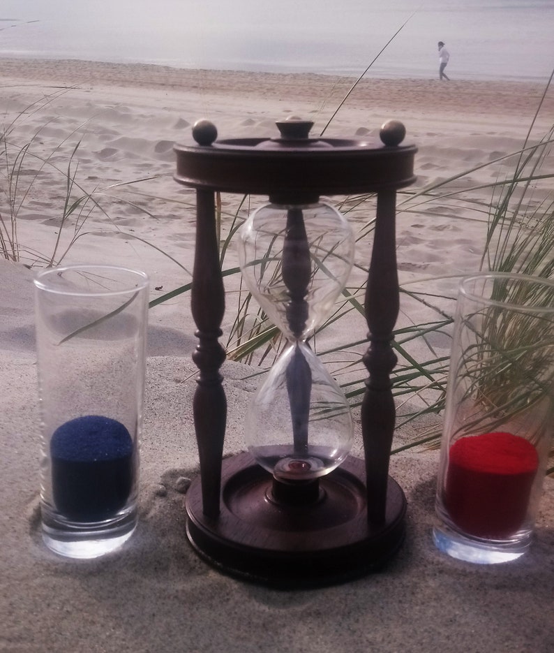 Wedding Ceremony, Antique Sandglass,personalized, , Sand Clock, Sand ...