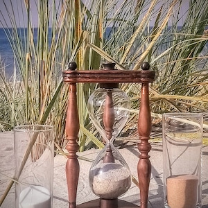 Triangular Hourglass,wedding ,unity, Personalized,vintage Hourglass ...